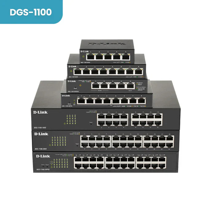 DGS-1100 Series L2 Smart Managed Gigabit Switches – D-Link Shop Canada