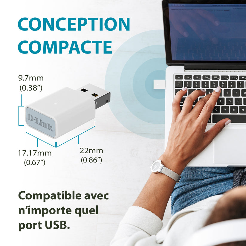 D-Link AC1300 Wi-Fi USB Adapter - AC13U – D-Link Shop Canada