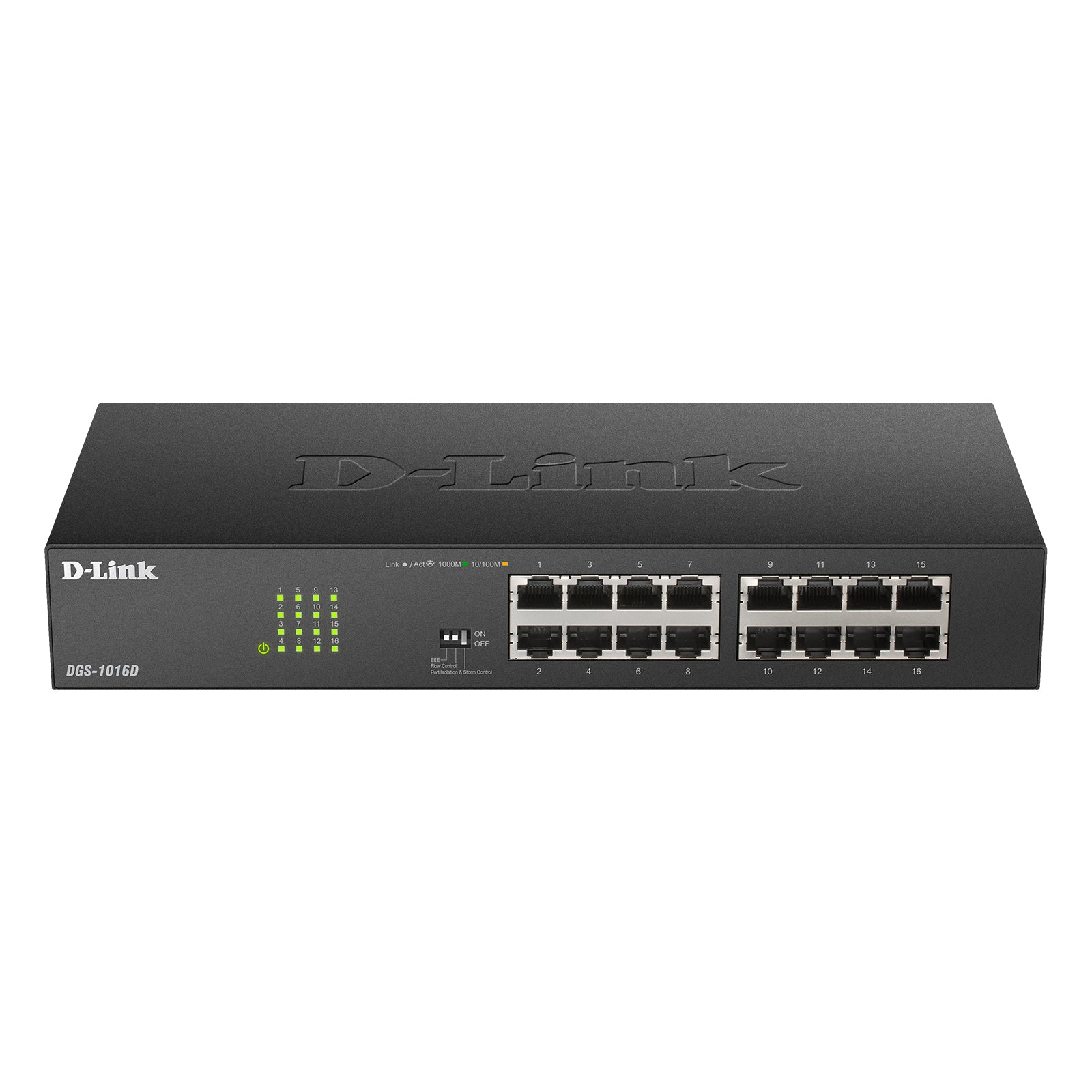 16-Port Gigabit Unmanaged Switch - DGS-1016D – D-Link Shop Canada
