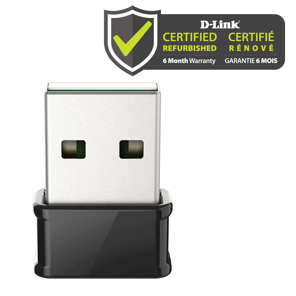 D-Link AC1300 MU-MIMO Wi-Fi Nano USB Adapter - DWA-181 – D-Link Shop Canada